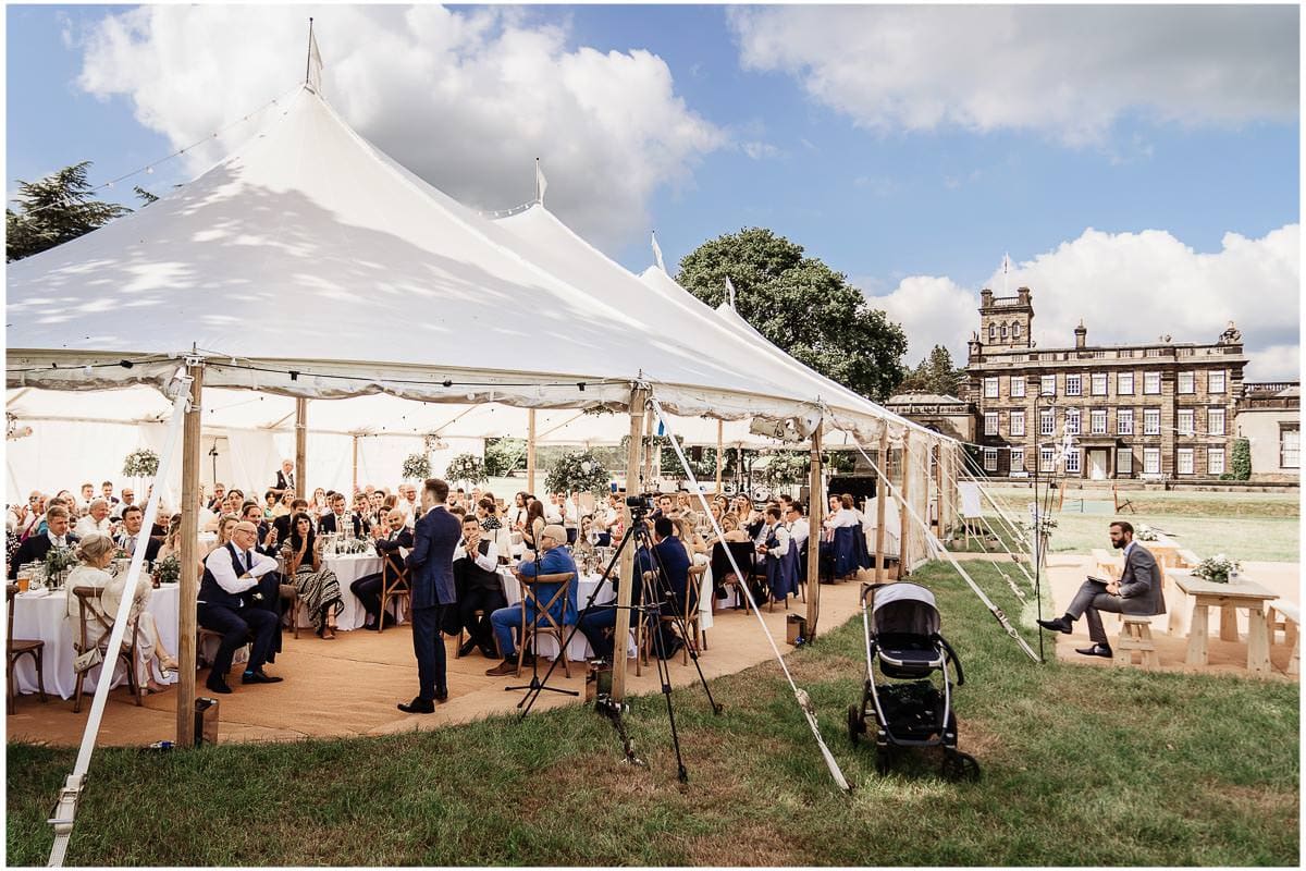 Hannah & Graham // Locko Park Marquee Wedding